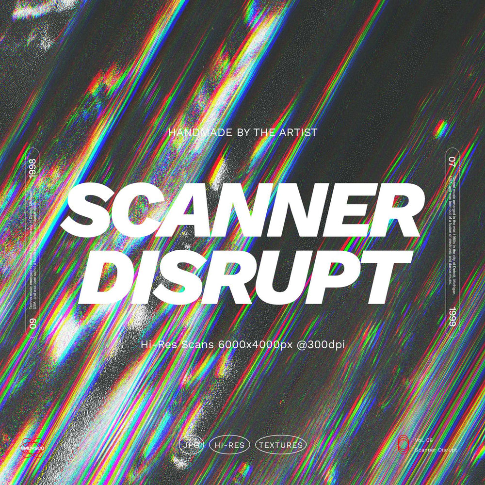 Scanner Disrupt High-res Textures by Nomad Visuals