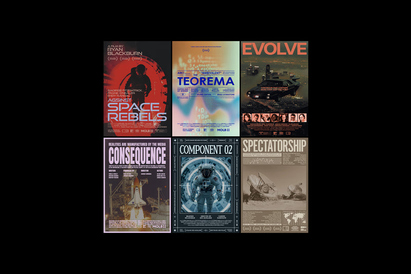 Sci-Fi Movie Posters by Pixelbuddha