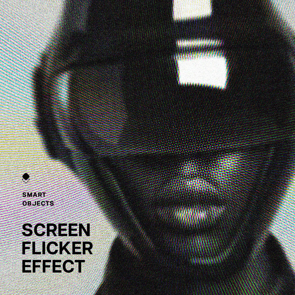 Screen Flicker Photo Effect by Pixelbuddha