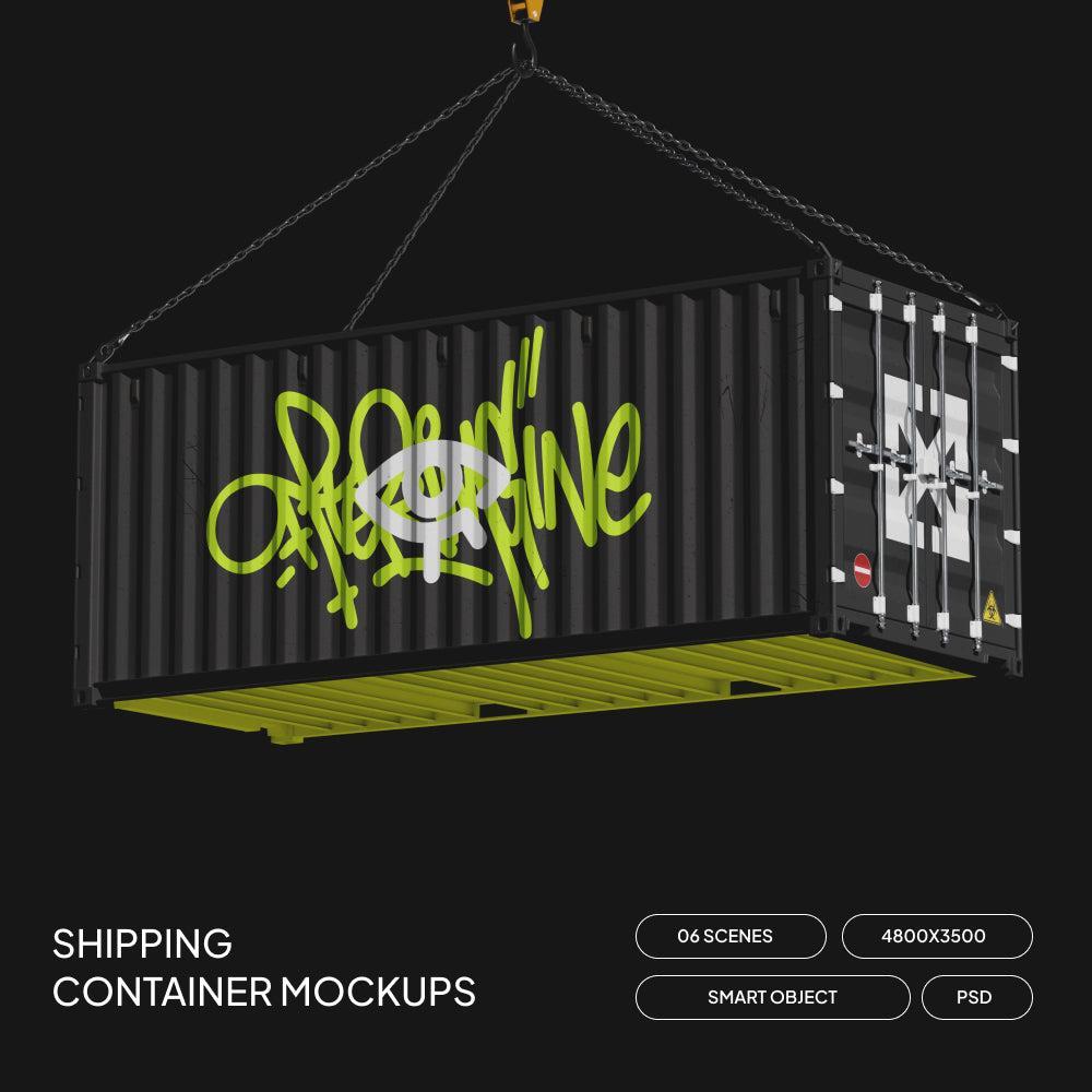 Shipping Container Mockups by Afterimagine