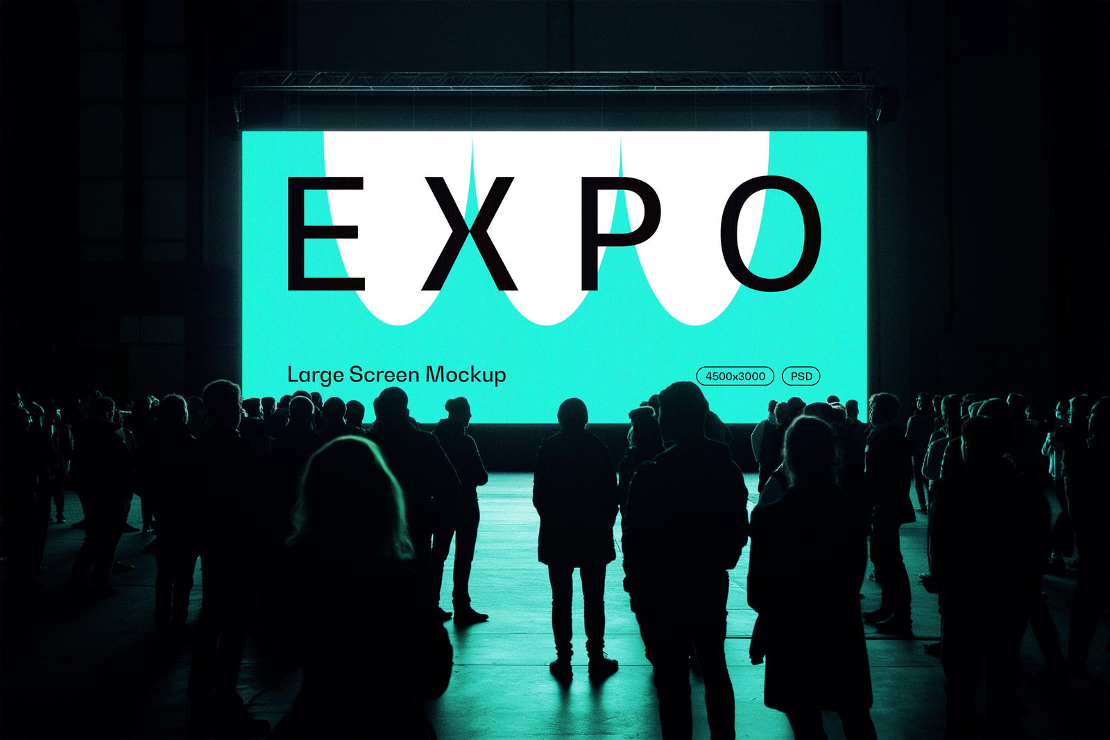 Showcase LED Screen Mockup by Pixelbuddha