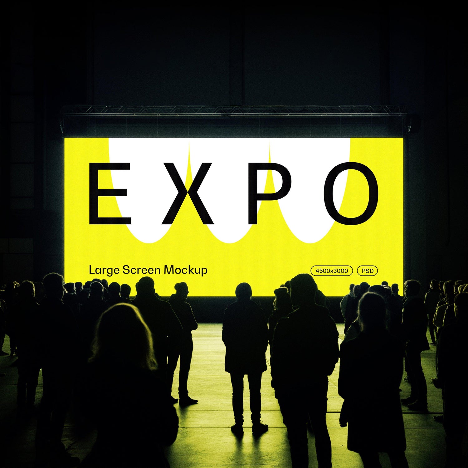 Showcase LED Screen Mockup by Pixelbuddha