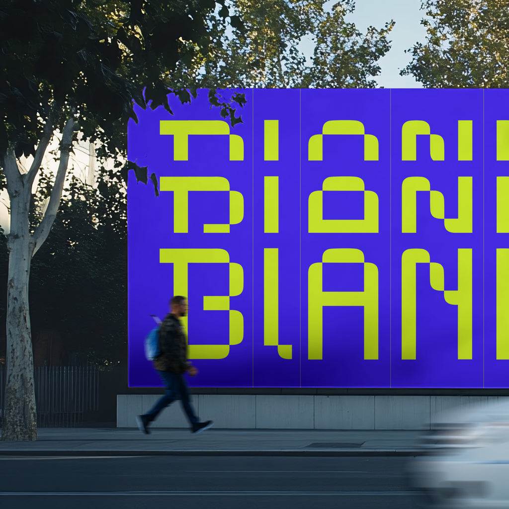 Street Billboard Mockup by Blank Studio