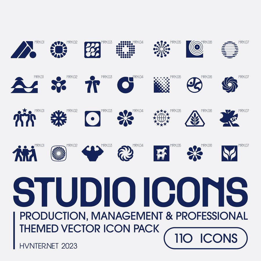 Studio Icons by HVNTER