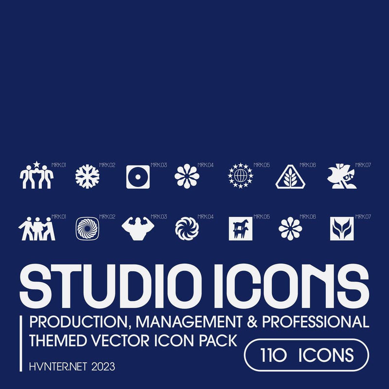 Studio Icons by HVNTER