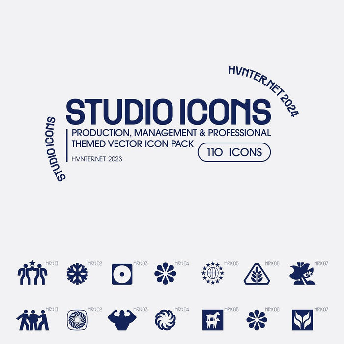 Studio Icons by HVNTER