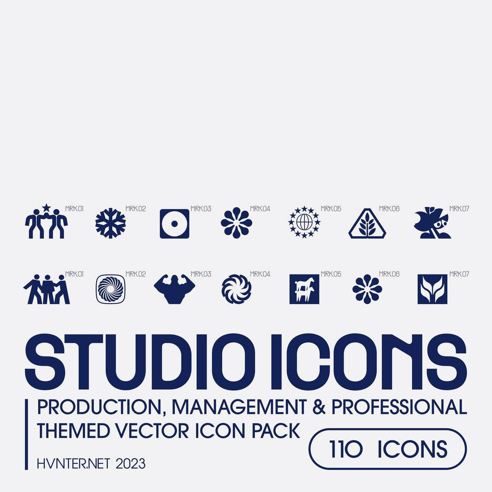 Studio Icons by HVNTER