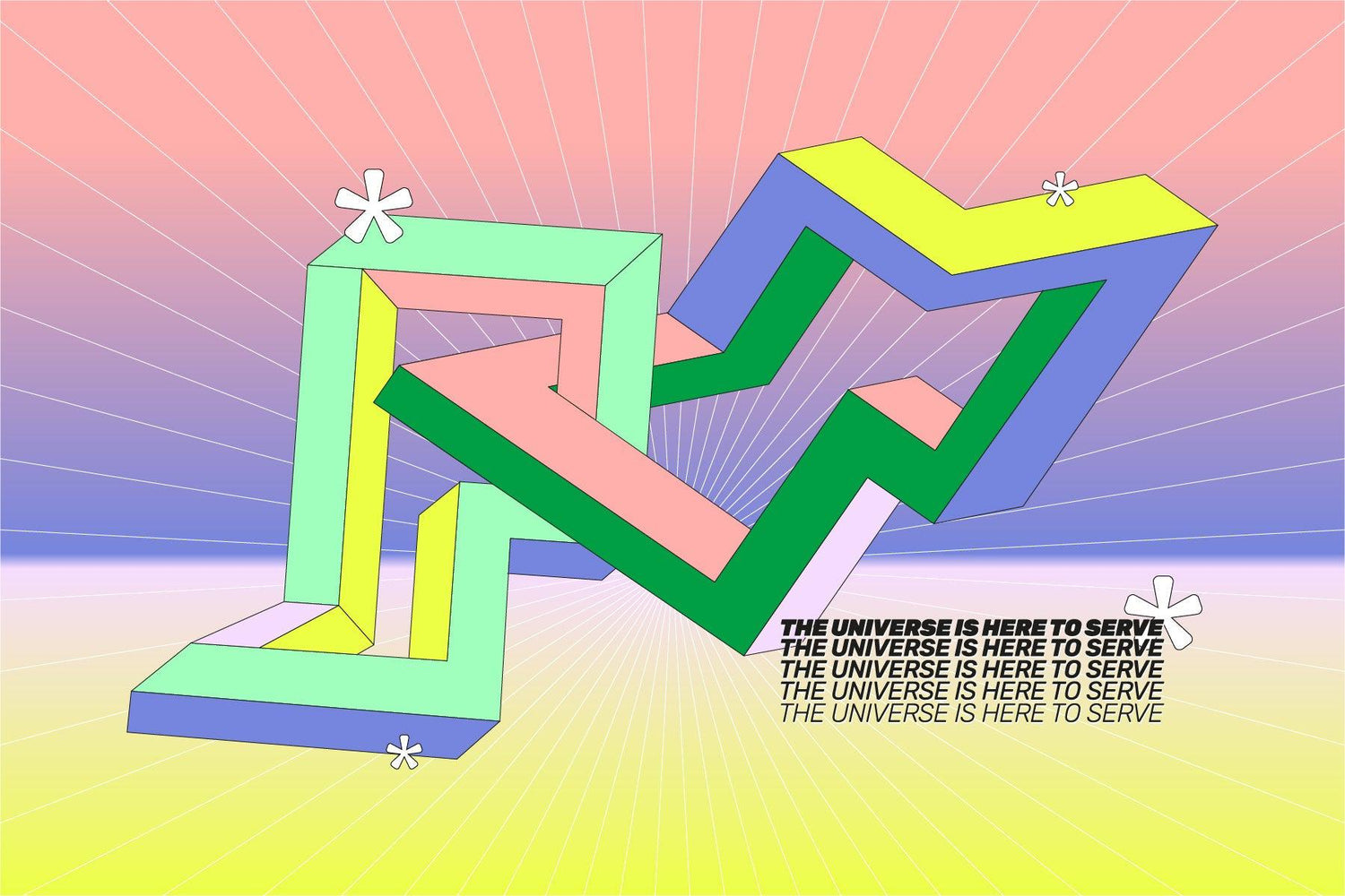 SUPERSPECTIVA Retro Geo Clipart by angelainthefields