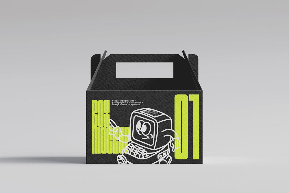 Takeaway Box Packaging Mockups by Afterimagine