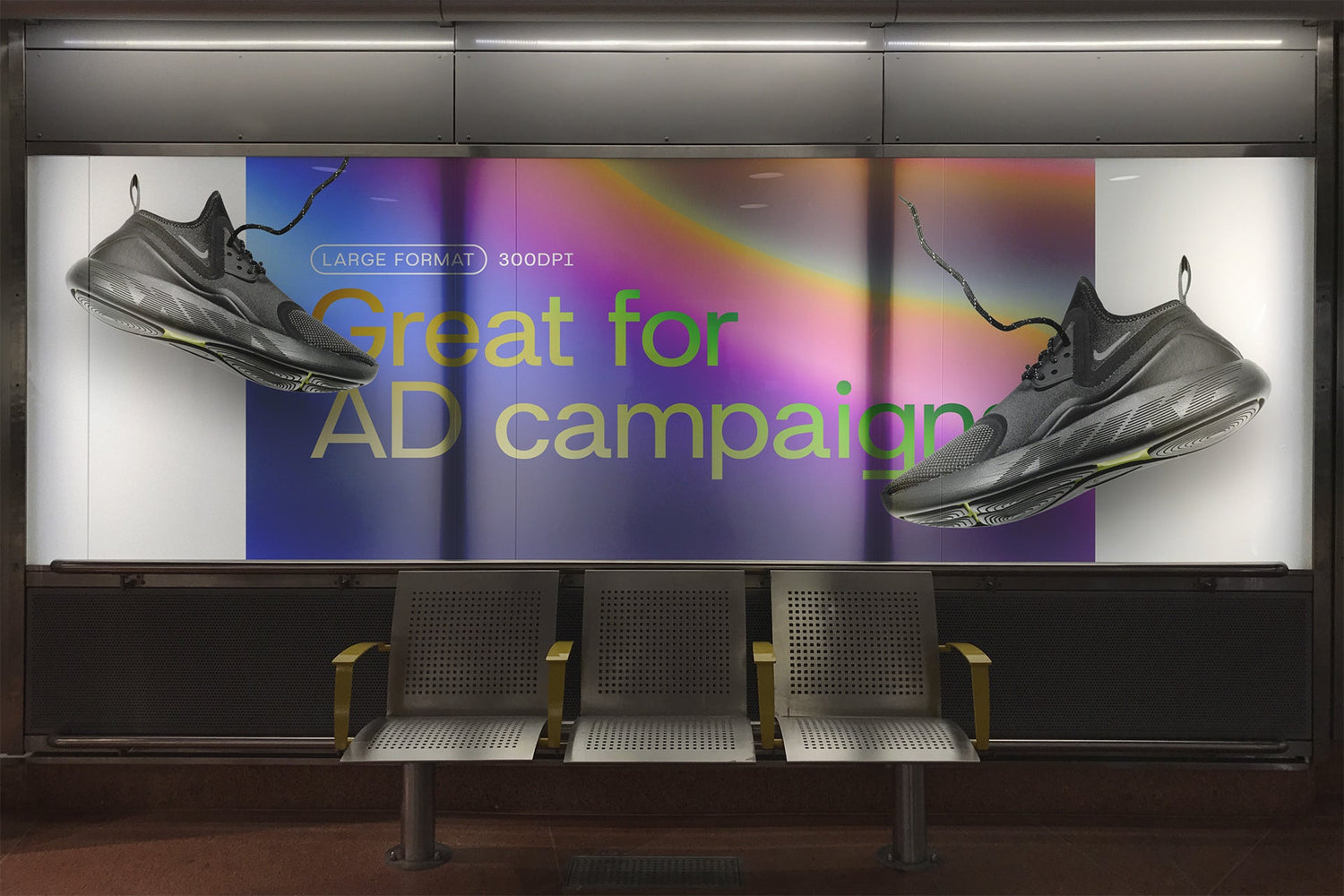 Transient Iridescent Backgrounds by Divided.co