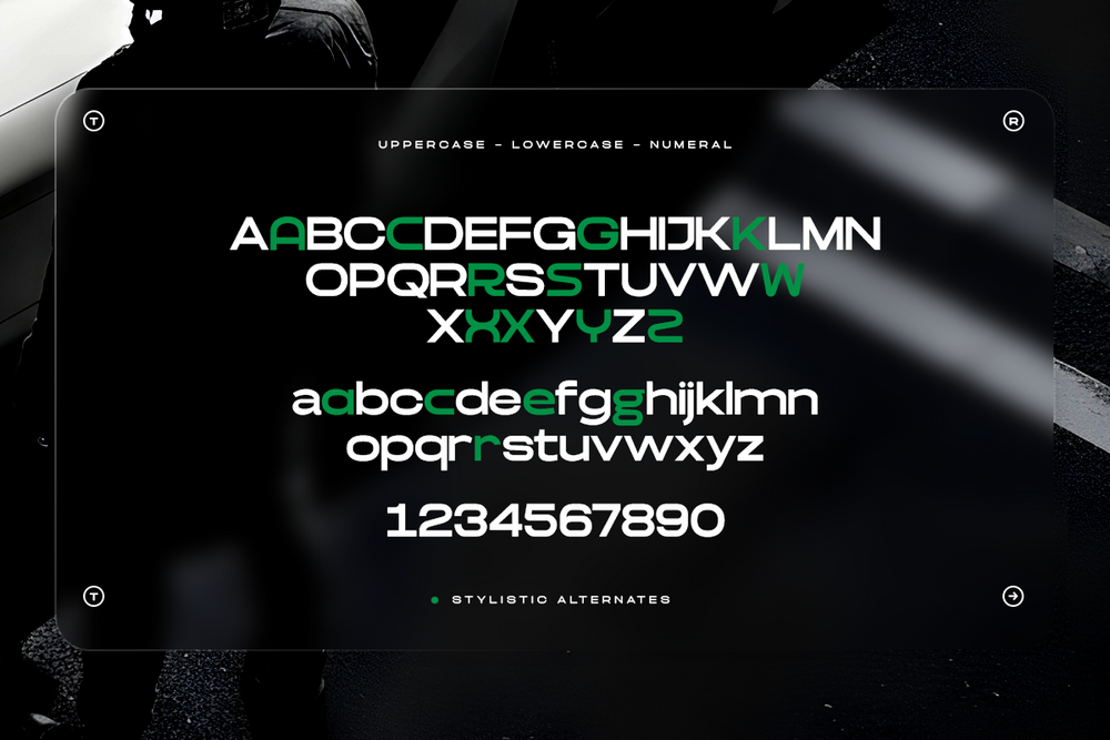 TRT Cenzo – Modern Futuristic Sans Serif Typeface by True Type Lab