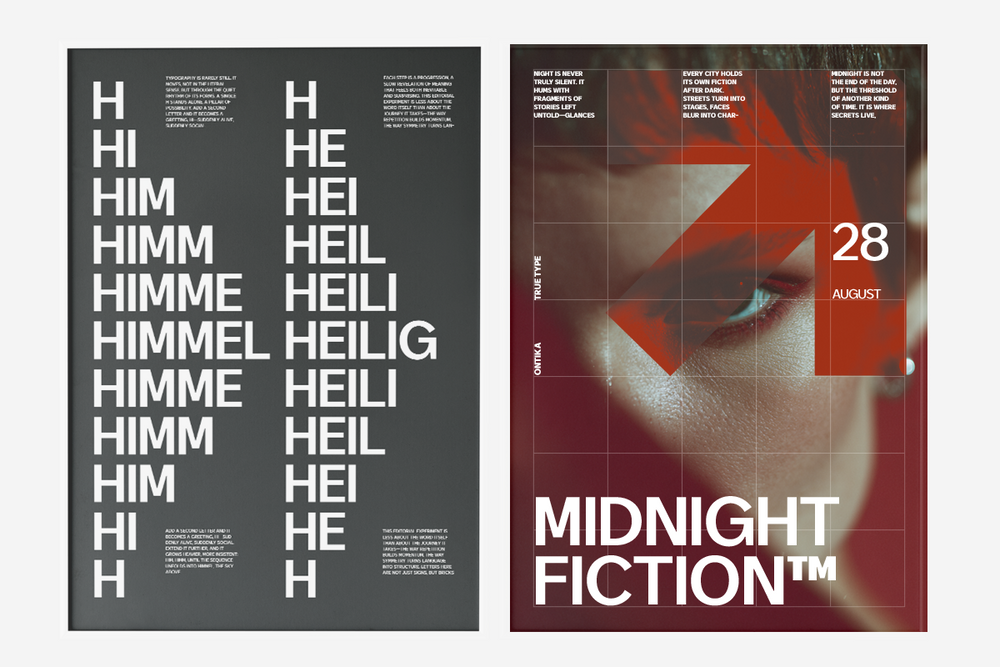 TRT Ontika – Sans Semi Display Font Family by True Type Lab