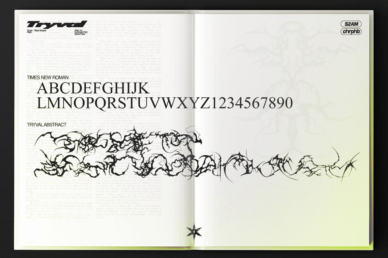 TRYVAL - Neo Tribal Shapes Pack by Chrphb