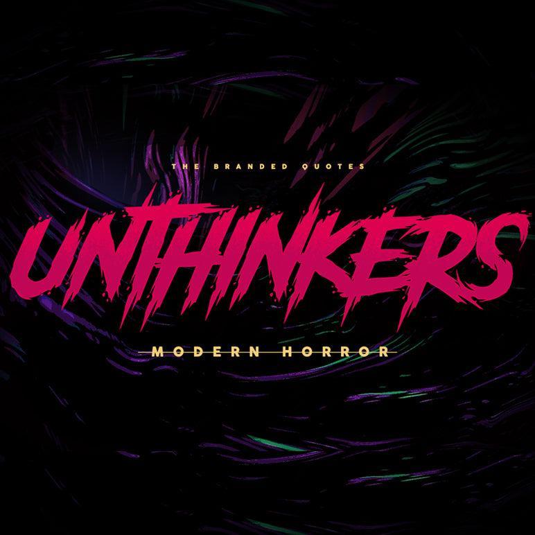 Unthinkers - Modern Horror Font by The Branded Quotes