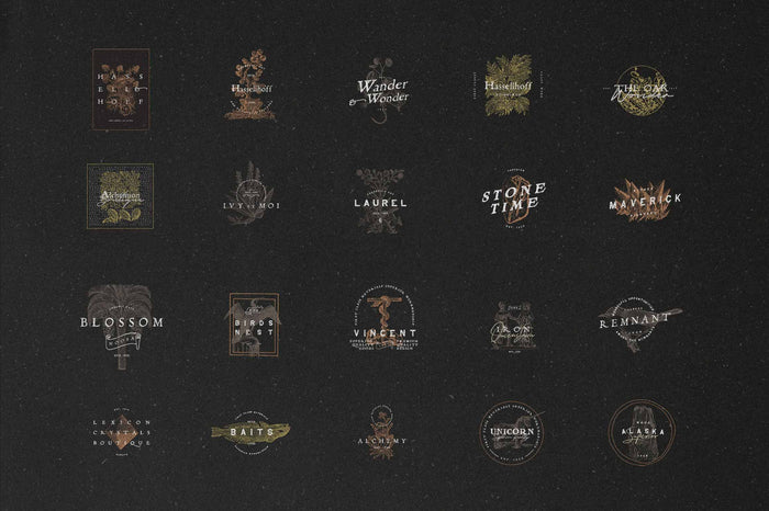Vintage Logo Creator Kit by Nomad Visuals