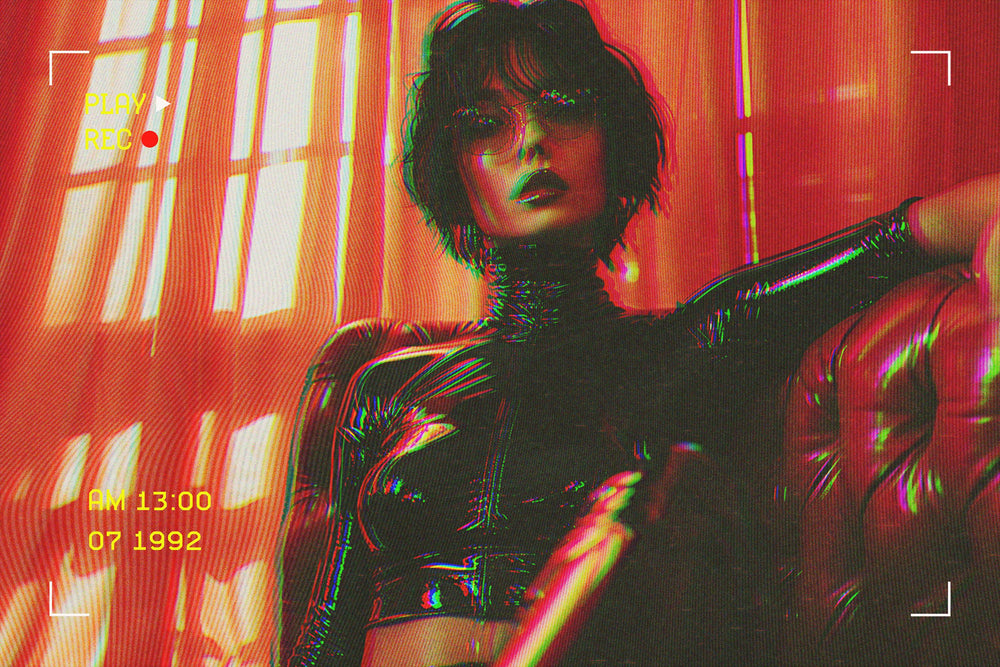 Vintage VHS Tape Photo Effect by Pixelbuddha