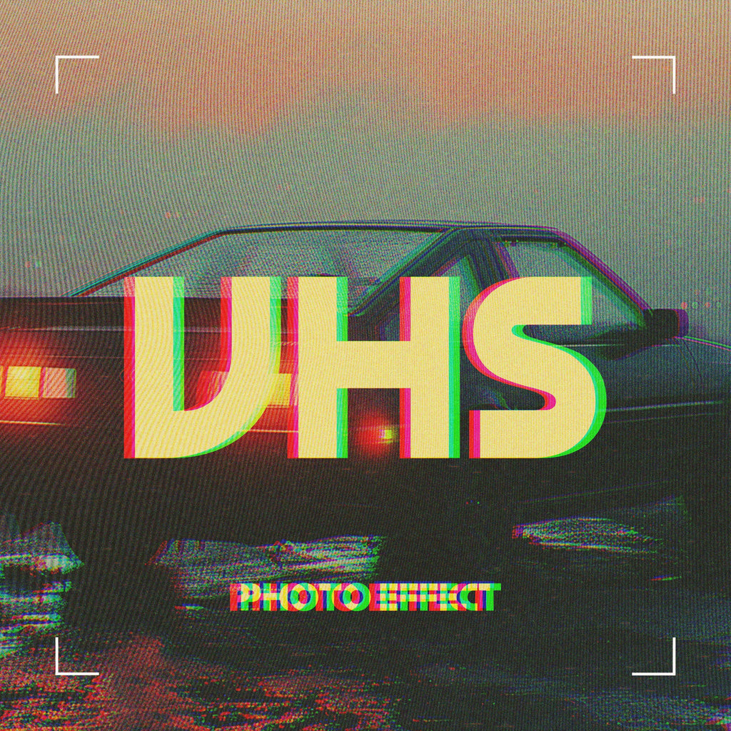 Vintage VHS Tape Photo Effect by Pixelbuddha