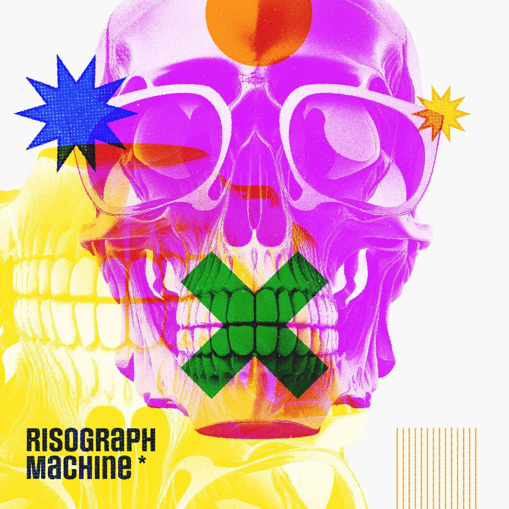 Weaving Machine Risograph Creator by Pixelbuddha