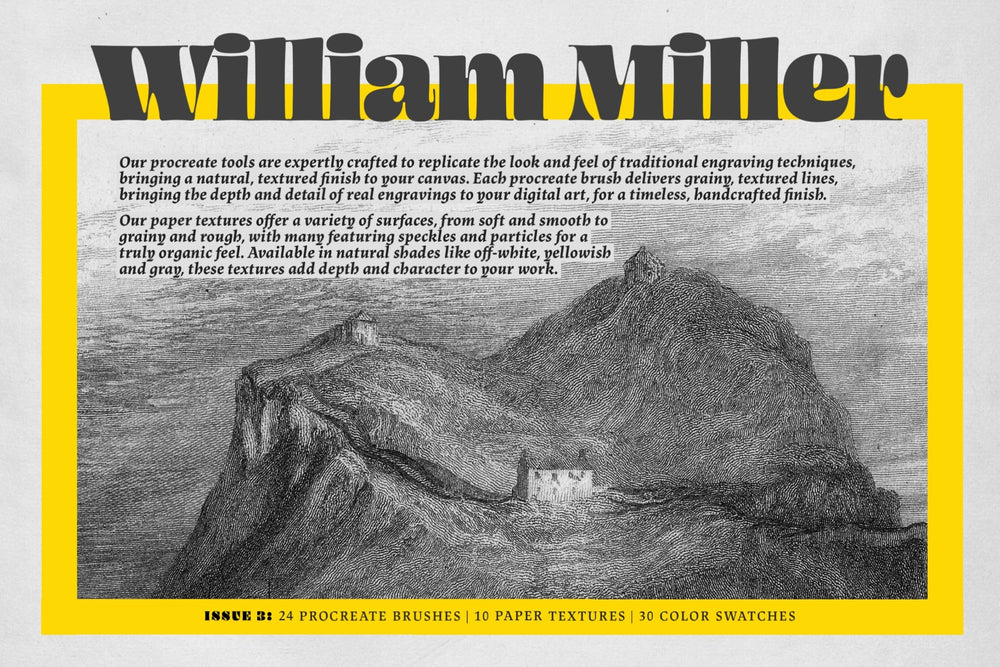 William Miller Procreate Kit by Digi Life