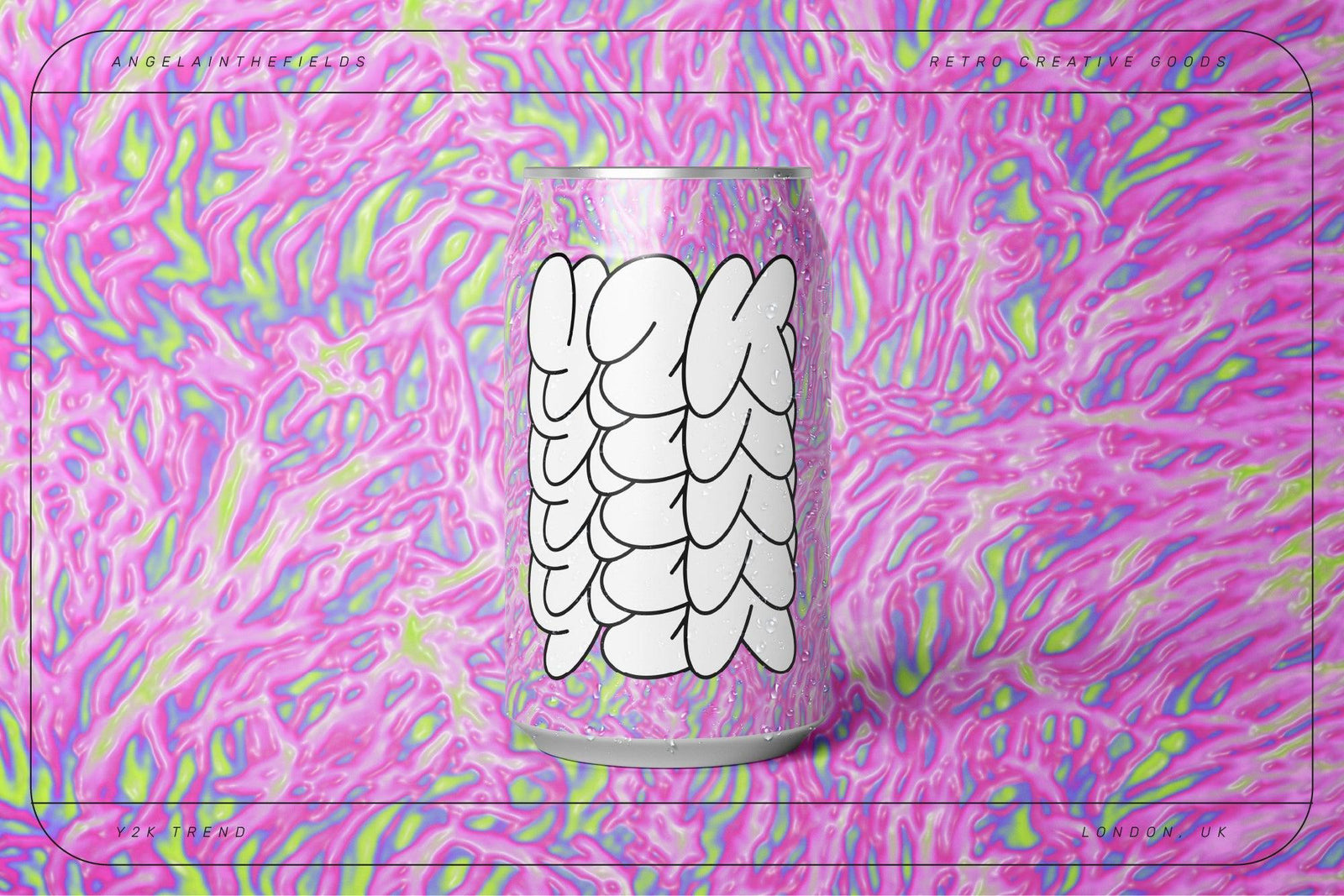 Y2K Textures PSD Action Kit + Bonus by angelainthefields