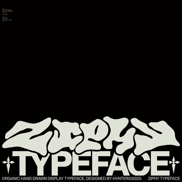 ZIPHY Typeface by HVNTER